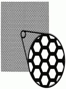 Amazon.com: INSTALLBAY - Metal Mesh Grille Material - Honeycomb Hex ...