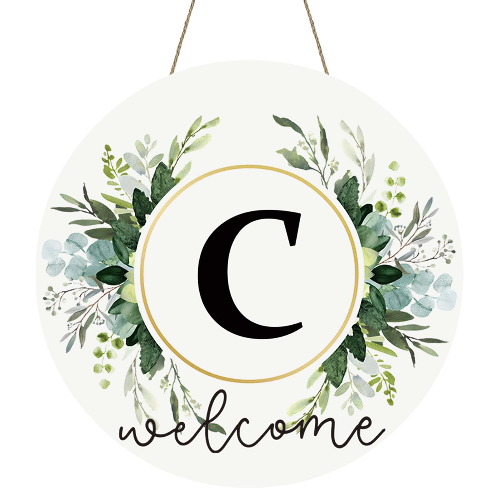 Wooden Monogram Letter C Wooden Monogram Alphabet Letters, Letter C