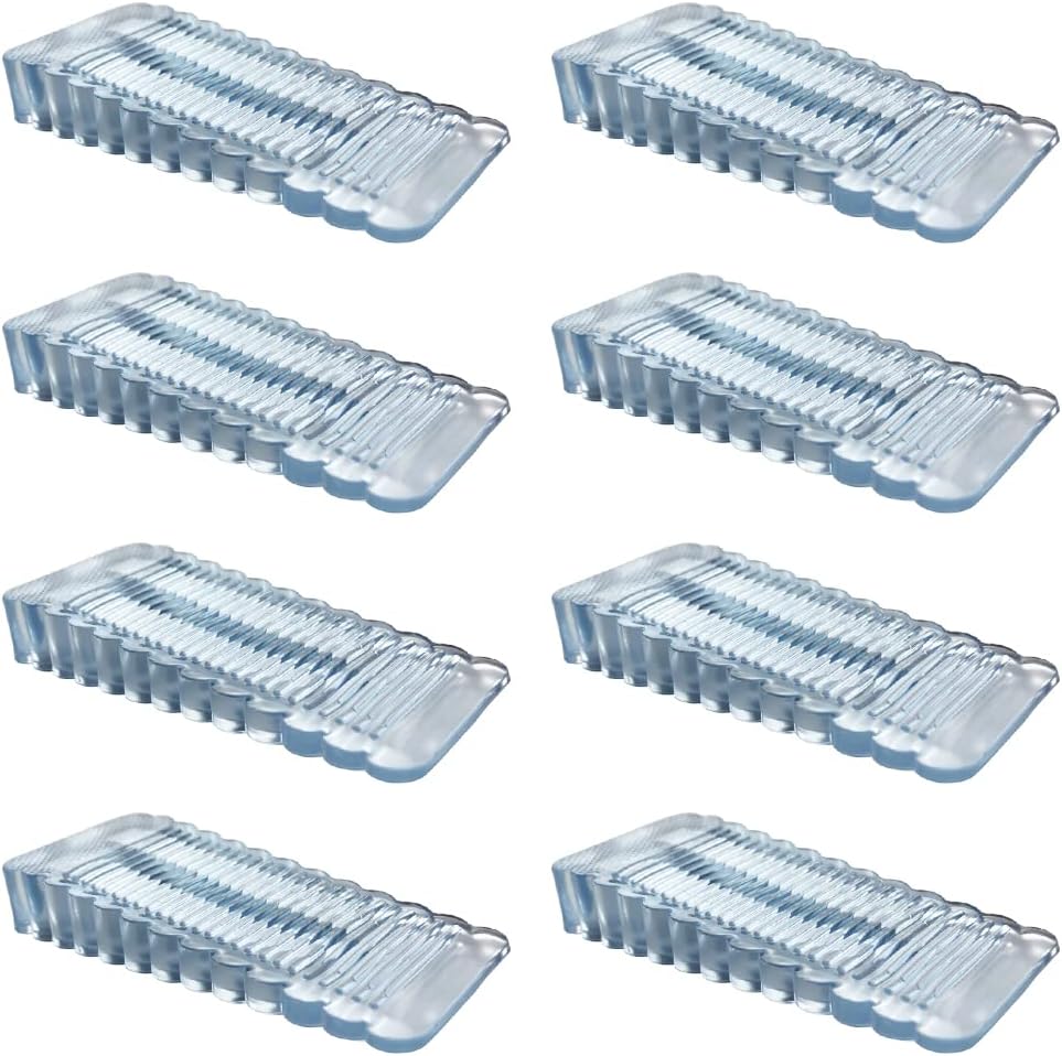 Amazon.com: BlingKingdom 3pcs Clear Rubber Door Stops Premium Door ...