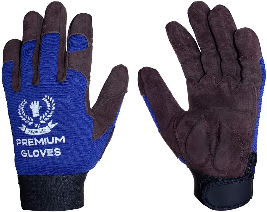 3Kamido® PREMIUM luxury work gloves, perfect for mechanics, assembly ...