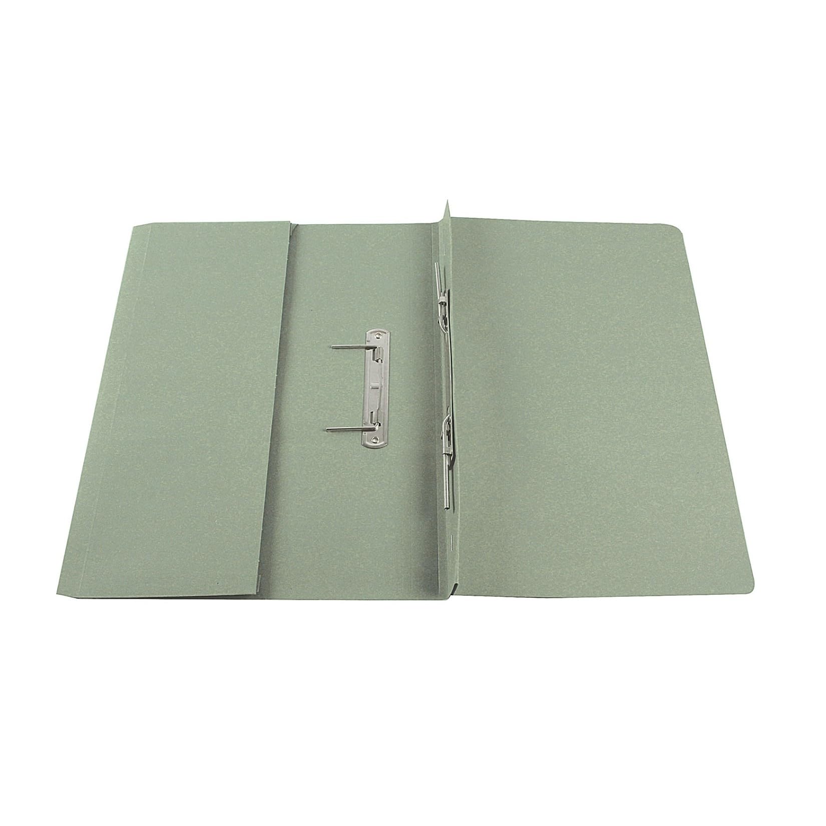 Q-Connect Transfer Pocket File 38mm Capacity Foolscap Green (Pack of 25 ...