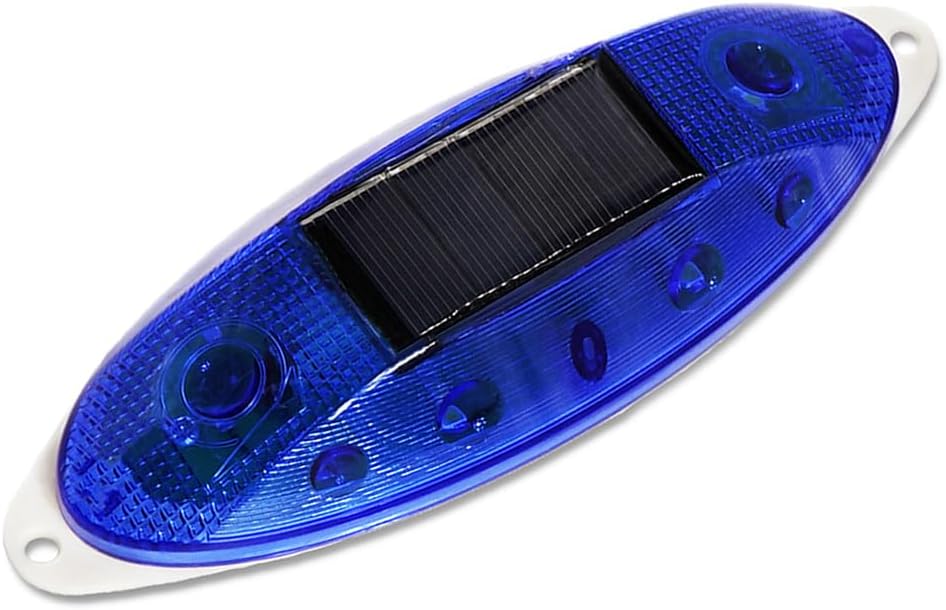 Amazon.com: Aolyty Solar Strobe Warning Light Outdoor Waterproof Bright ...