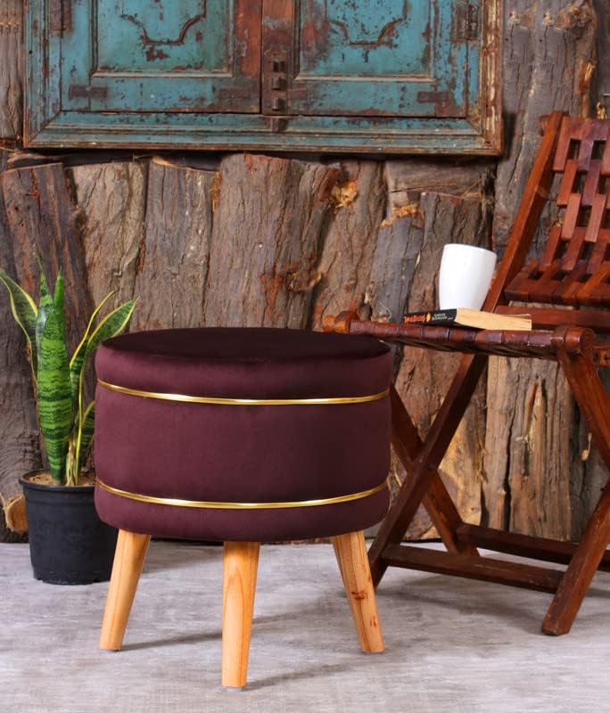 Homeaccex Ottoman Stool for Living Room Furniture - Ottoman pouffes for ...