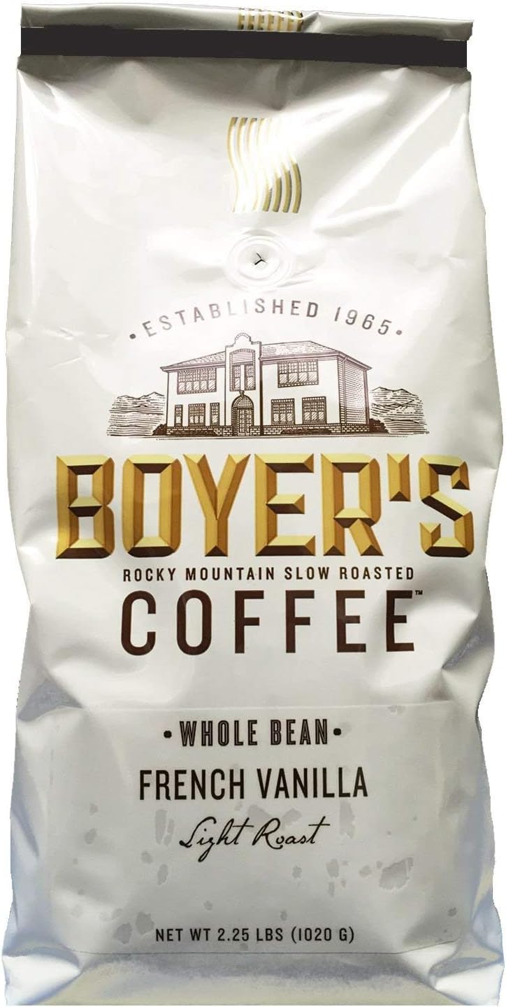 Amazon.com : Boyer's Coffee Butterscotch Toffee, Whole Bean Light Roast ...