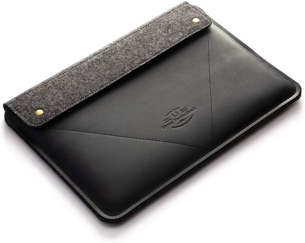 Amazon.com: Crazy Horse Craft, Leather MacBook Pro 16 Inch Case, Laptop ...