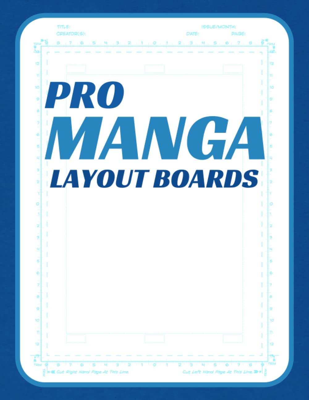 Buy Pro Manga Layout Boards: Manga & Comic Pro Ruled Art Boards for ...