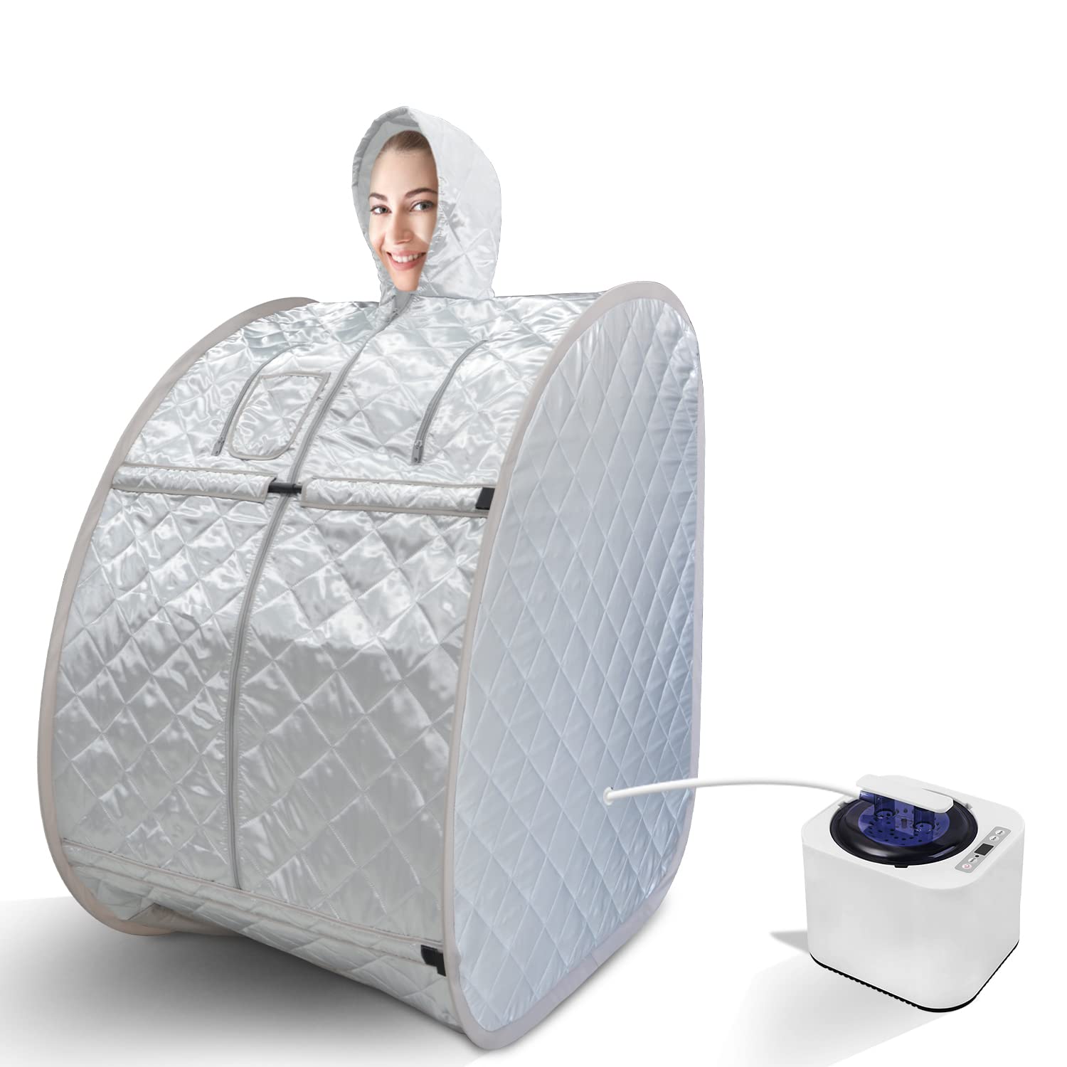 Buy Full Body Home Steam Sauna Kit, Foldable Lightweight Personal ...