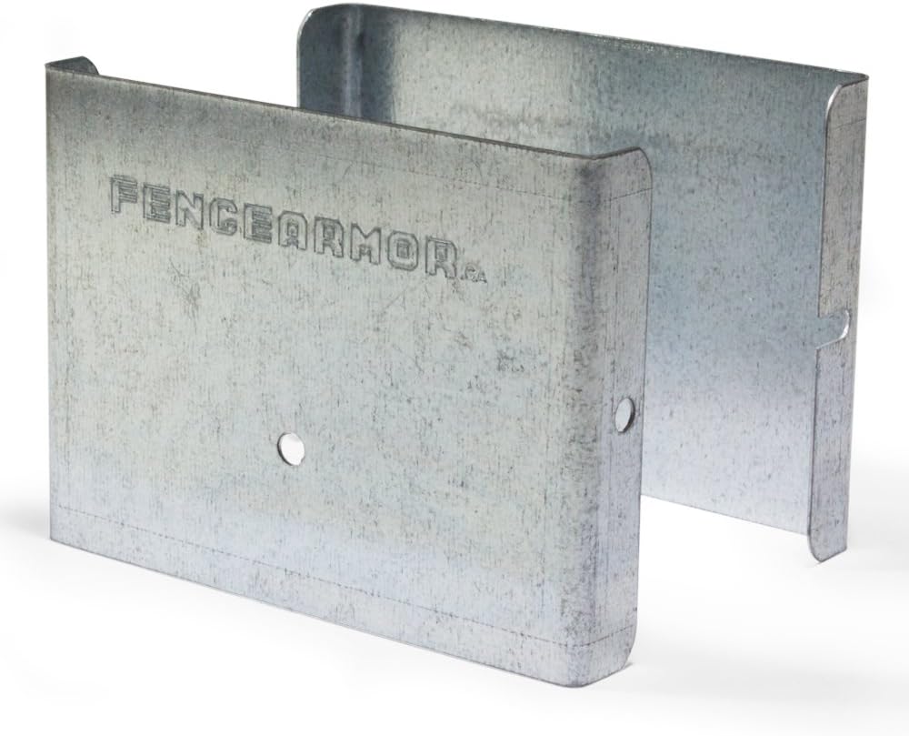 Amazon.com : Fence Armor Universal Post Guard, Protects Fences, Mailbox ...