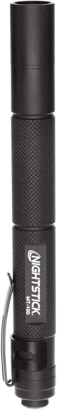 Amazon.com: Nightstick MT-100 Mini-TAC Metal LED Flashlight-2 AAA, 5.4 ...