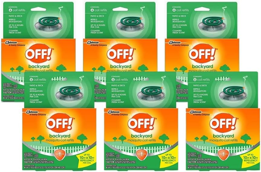 Amazon.com: OFF! Mosquito Coil Refills, 6 CT : Health & Household