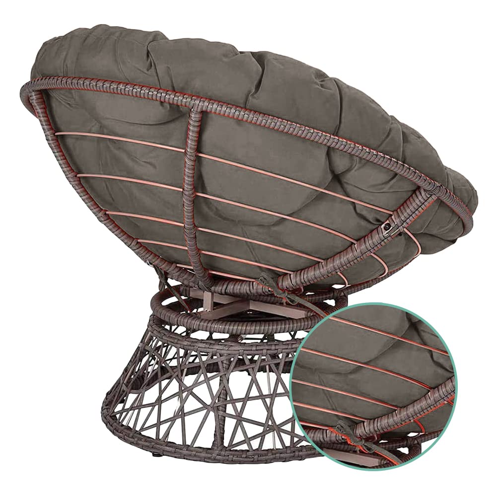 GPPSUNGD Waterproof Papasan Chair Cushion Thickened Papasan Seat ...