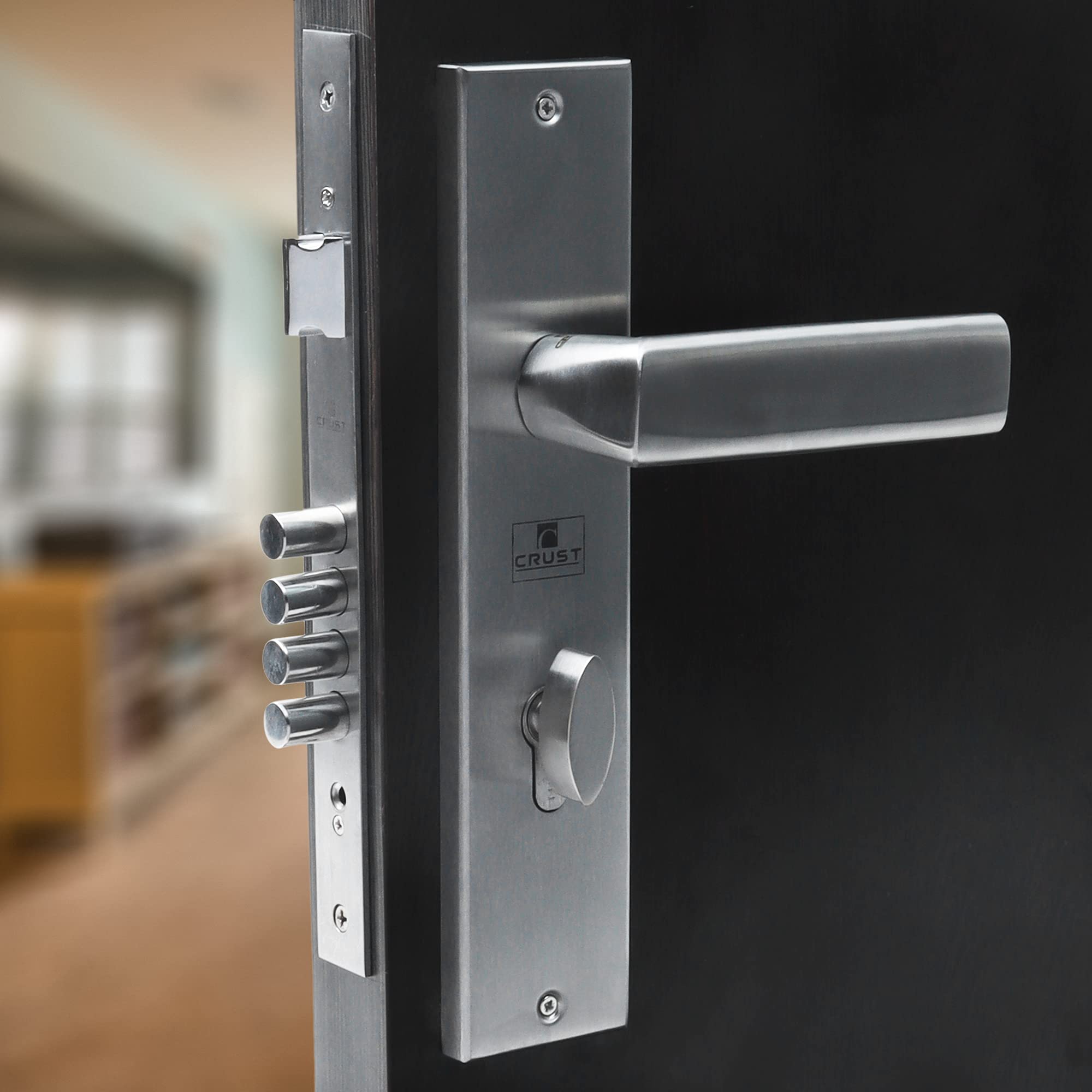 Buy Voltizi Bego Premium 10" Cy Plate Mortise Door Lock Handle Set ...