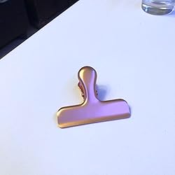 Amazon.com: Whaline Stainless Steel Chip Clips Set, Rose Gold Chip Bag ...
