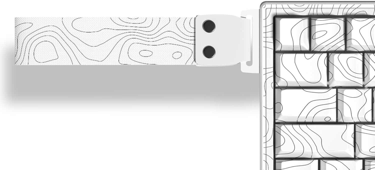 Amazon.com: Womier Custom Keyboard Straps with Adhesive for Keyboard 60 ...