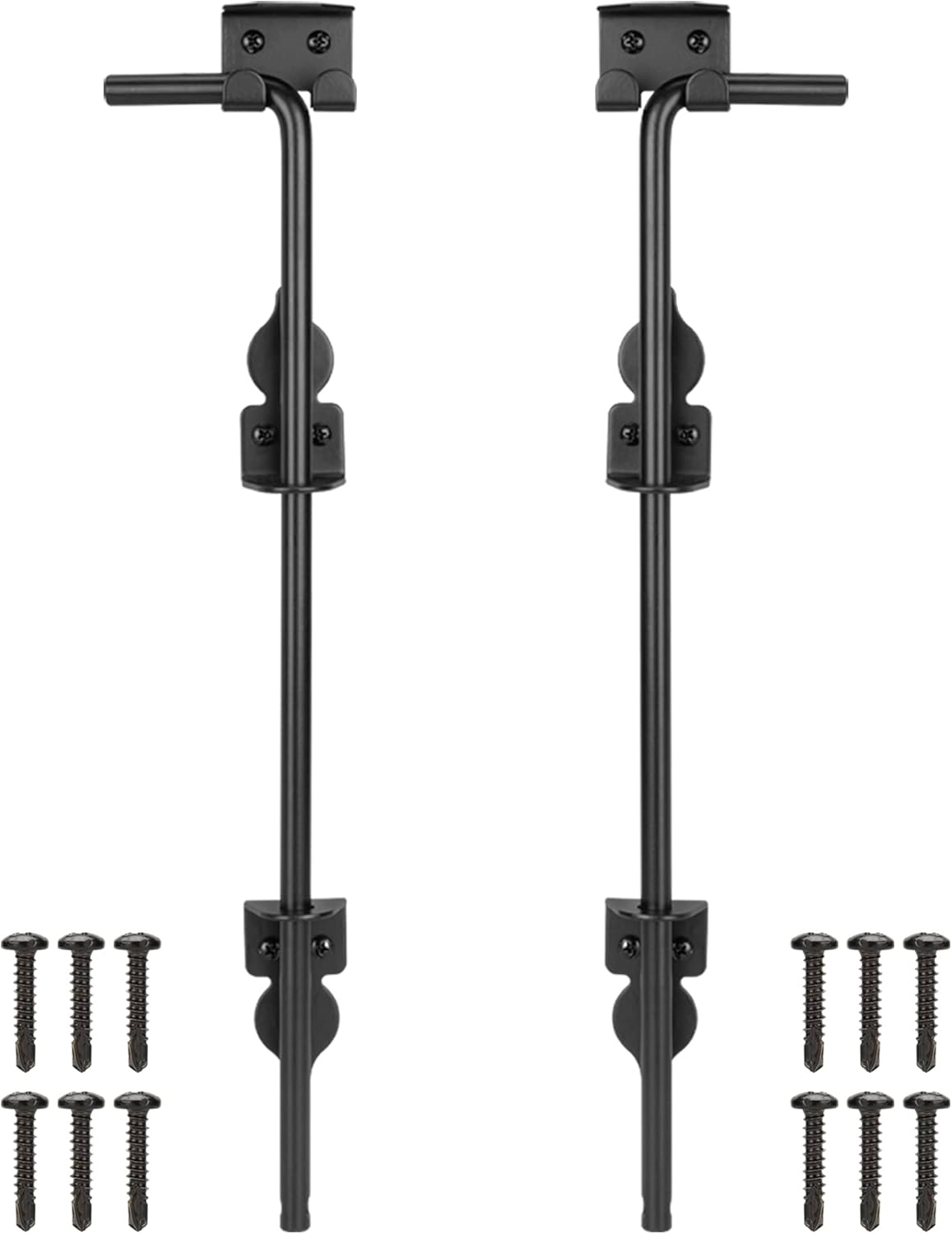 Amazon.com: 18 Inch Cane Bolt Gate Drop Rod Heavy Duty Gate Hardware ...