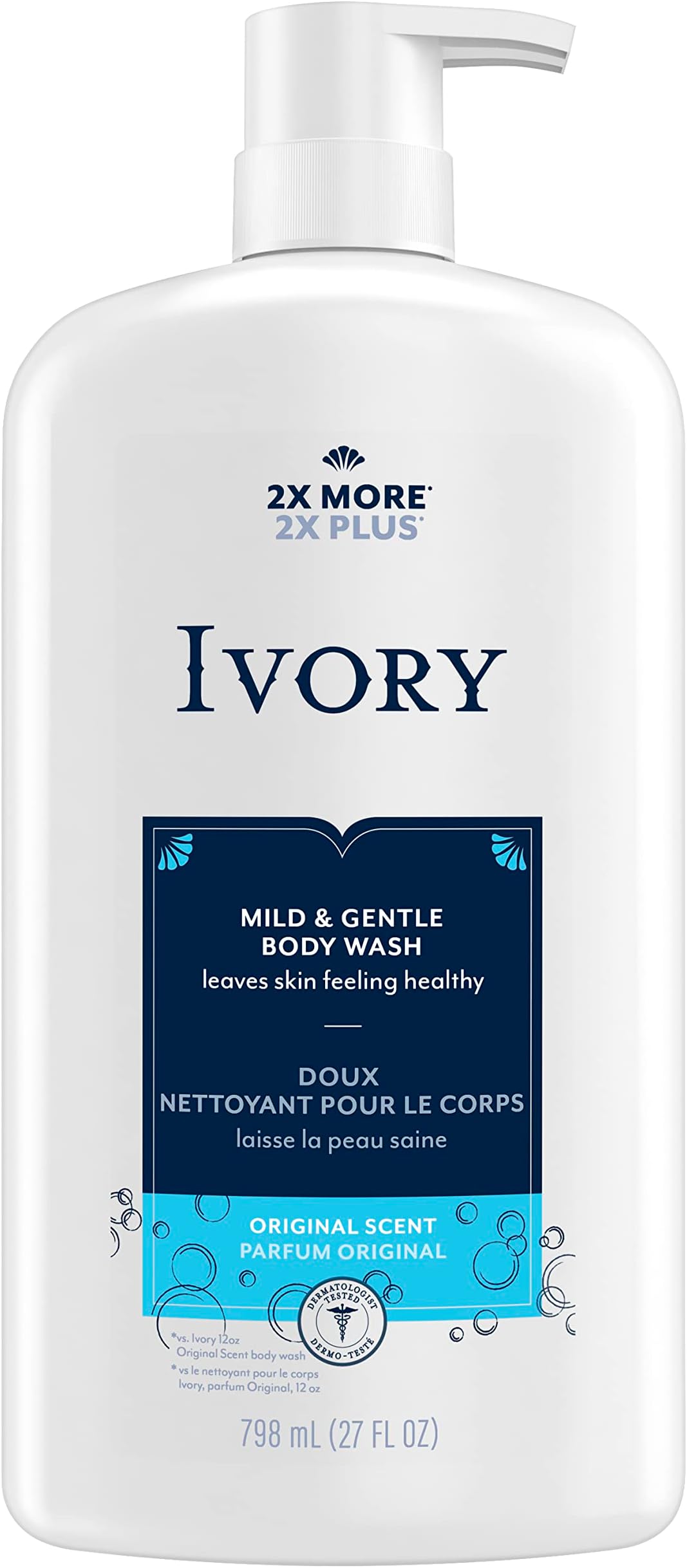 Amazon.com : Ivory, Mild & Gentle Body Wash, Original, 27 Fl Oz ...