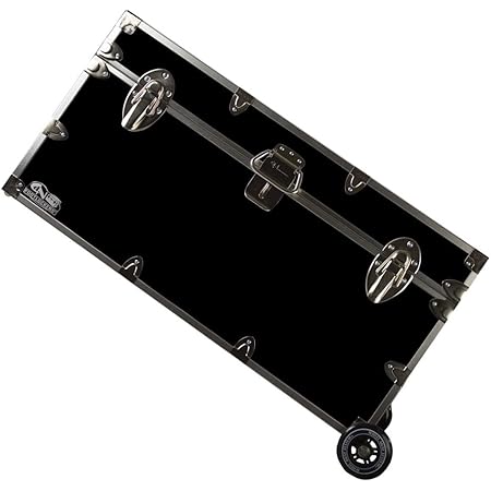 Amazon.com: C&N Footlockers Trunk Footlocker with Cable Lock | College ...