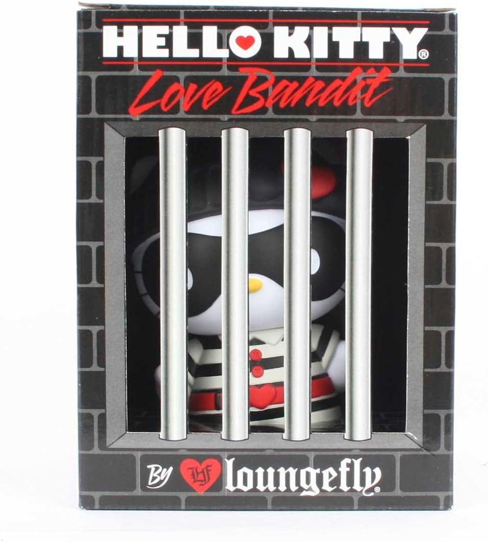 Amazon.com: Loungefly - Hello Kitty Love Bandit Vinyl Collectable ...