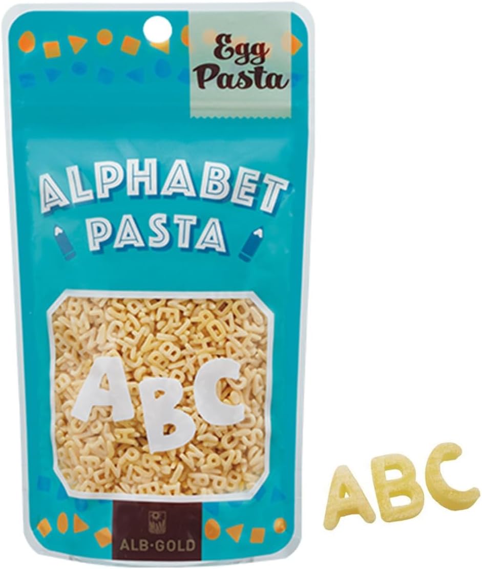 Amazon.co.jp: 【 アルファベットパスタ 1袋 】 アルボ・ゴルド 選べる 種類 数量 アルファベット ディノザウルス ラビット ...