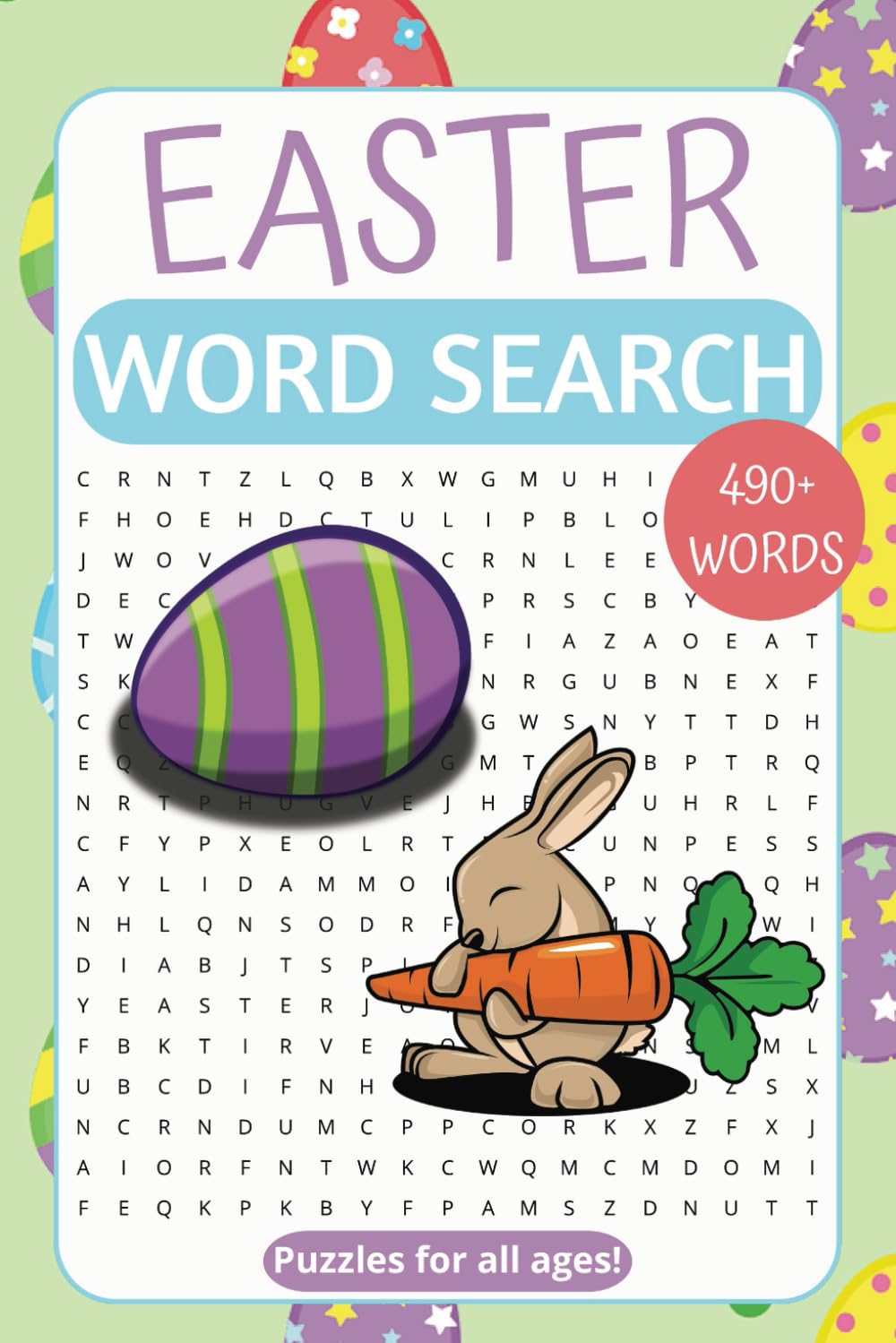 Easter Word Search Puzzle Book: Word Searches with Easy to Read Print ...