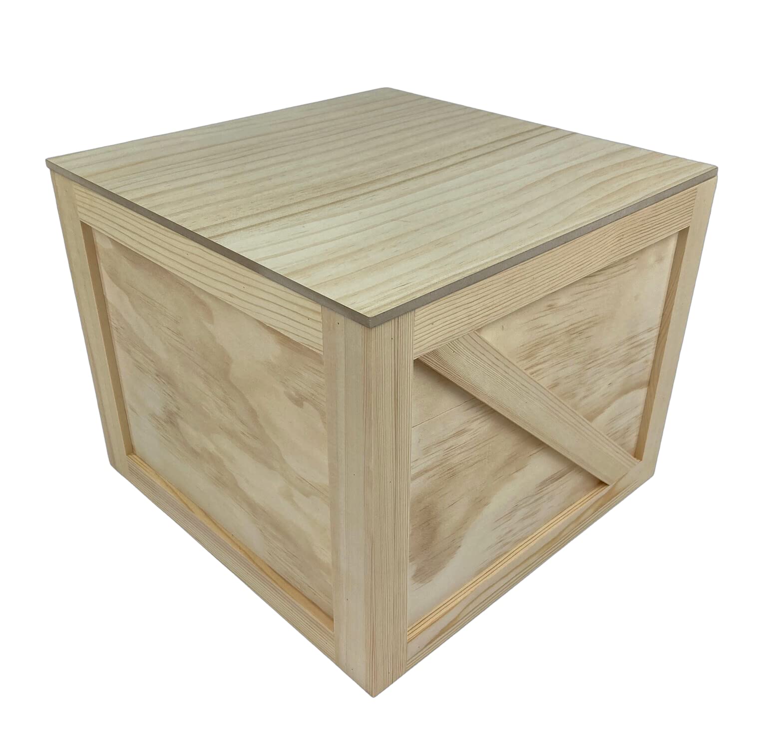 Amazon.com - Shadow Breeze Large Wooden Box with Drop Lid | Rustic ...