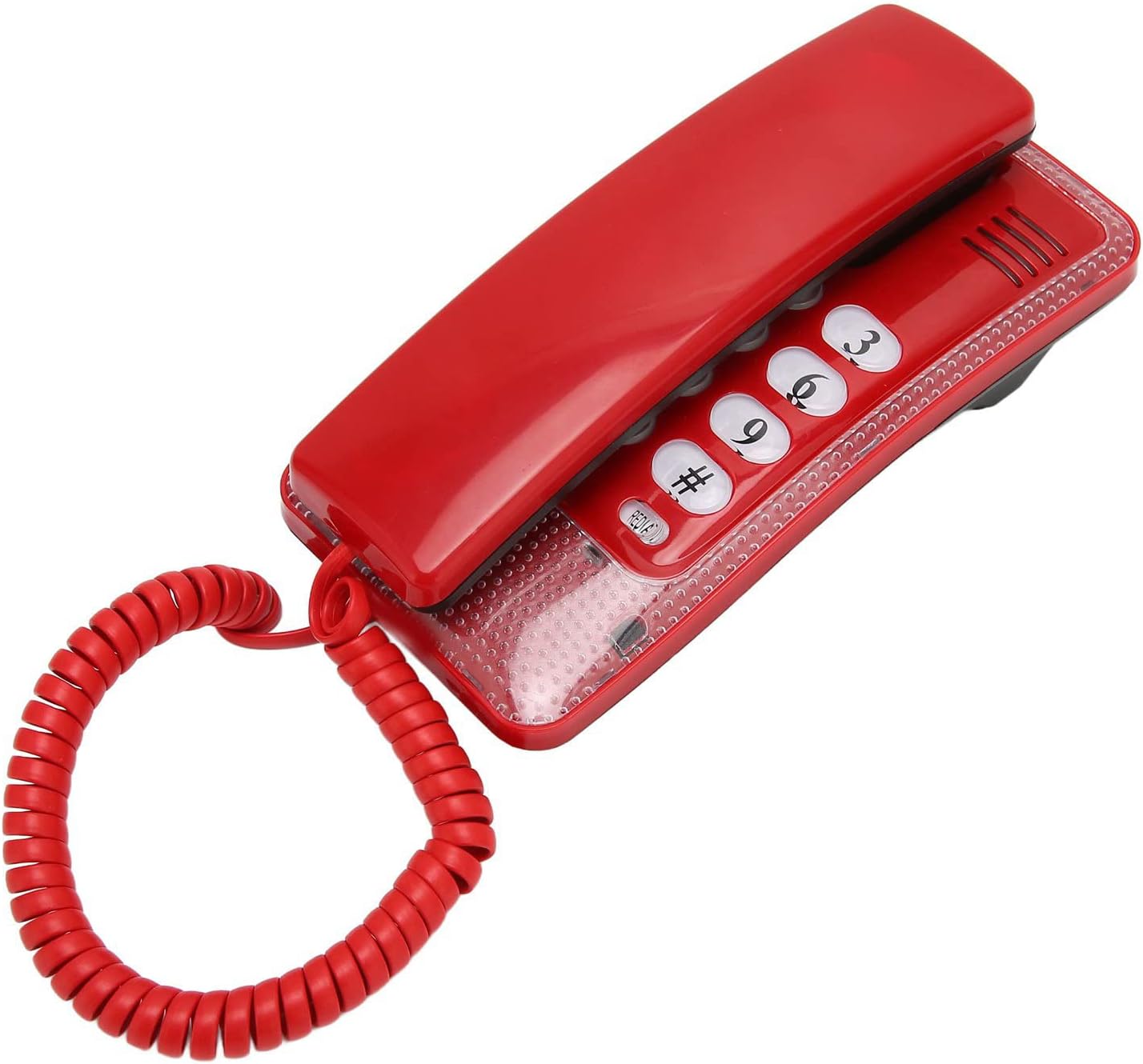 Amazon.com : Wired Corded Phone, Mini Wall Mount Landline Telephone ...