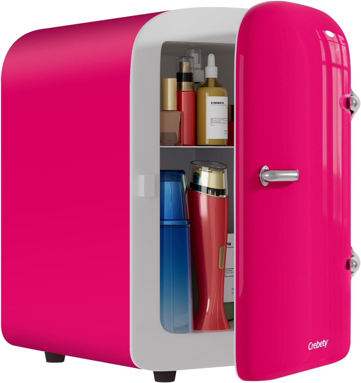 Amazon.com: Crebety 4L Electric Mini Fridge: Small in Size, Big on ...