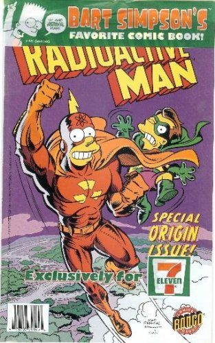 7-11 Exclusive The Simpsons Radioactive Man Comic (Limited Edition ...