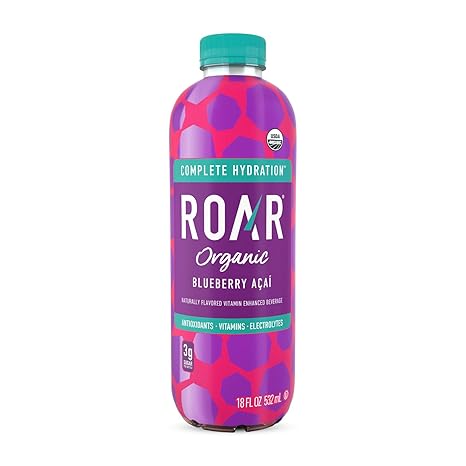 Amazon.com : Roar Beverages Bev Blueberry Acai Org 18 FO : Everything Else