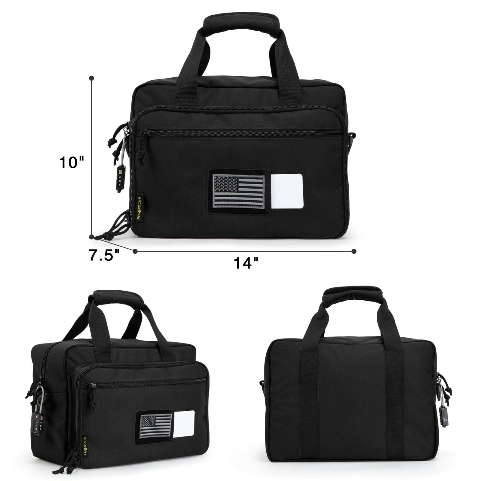 Snapklik.com : Small Range Bag For 2 Pistols Gun Range Bags For ...