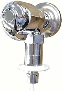 Amazon | KVK 洗濯機用水栓 緊急止水機能付 メタルハンドル K115CPG2J | 給水部品