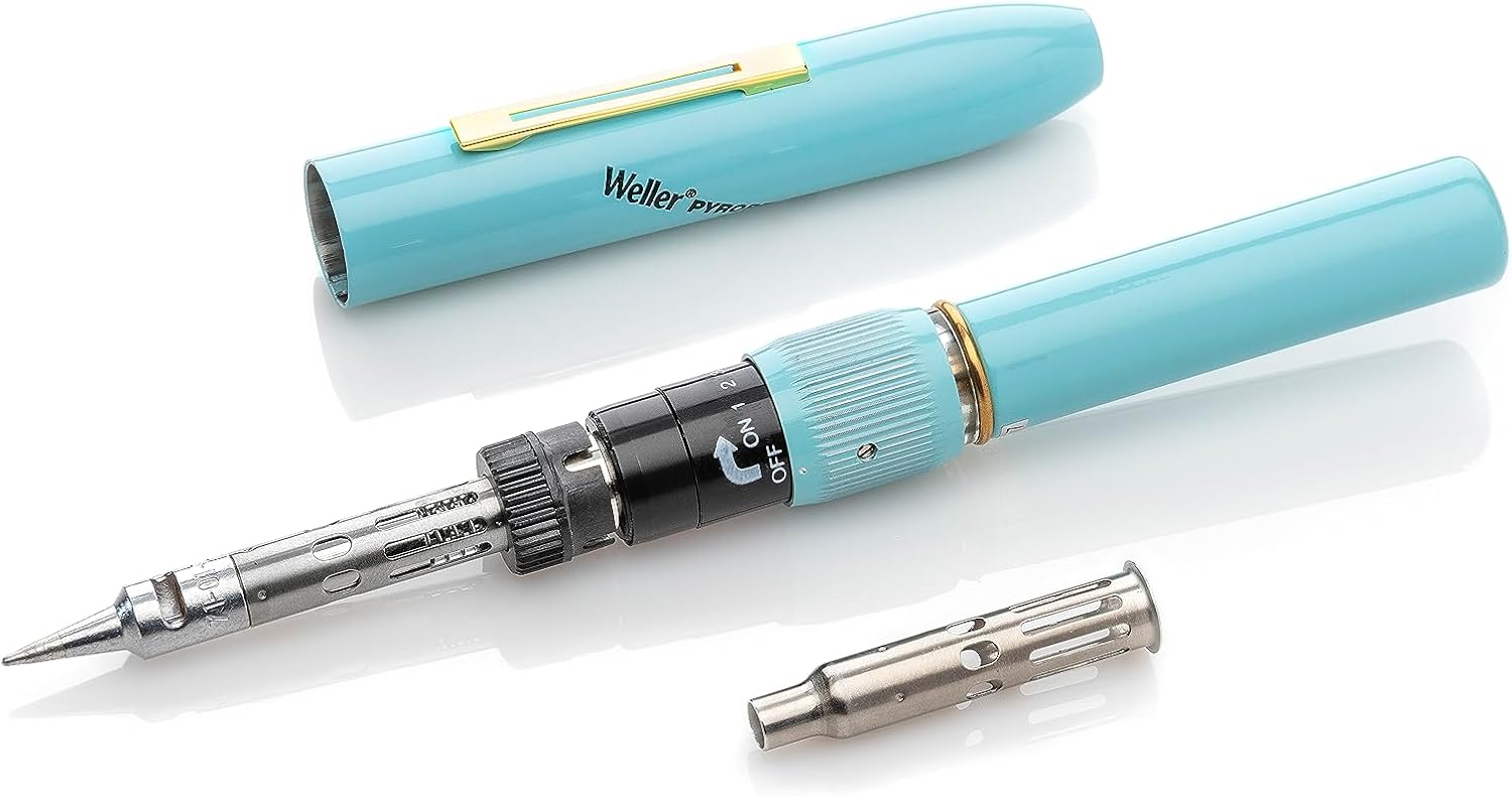 Weller T0151618199 Weller Pyropen Junior Mini Butane Gas Soldering Iron ...
