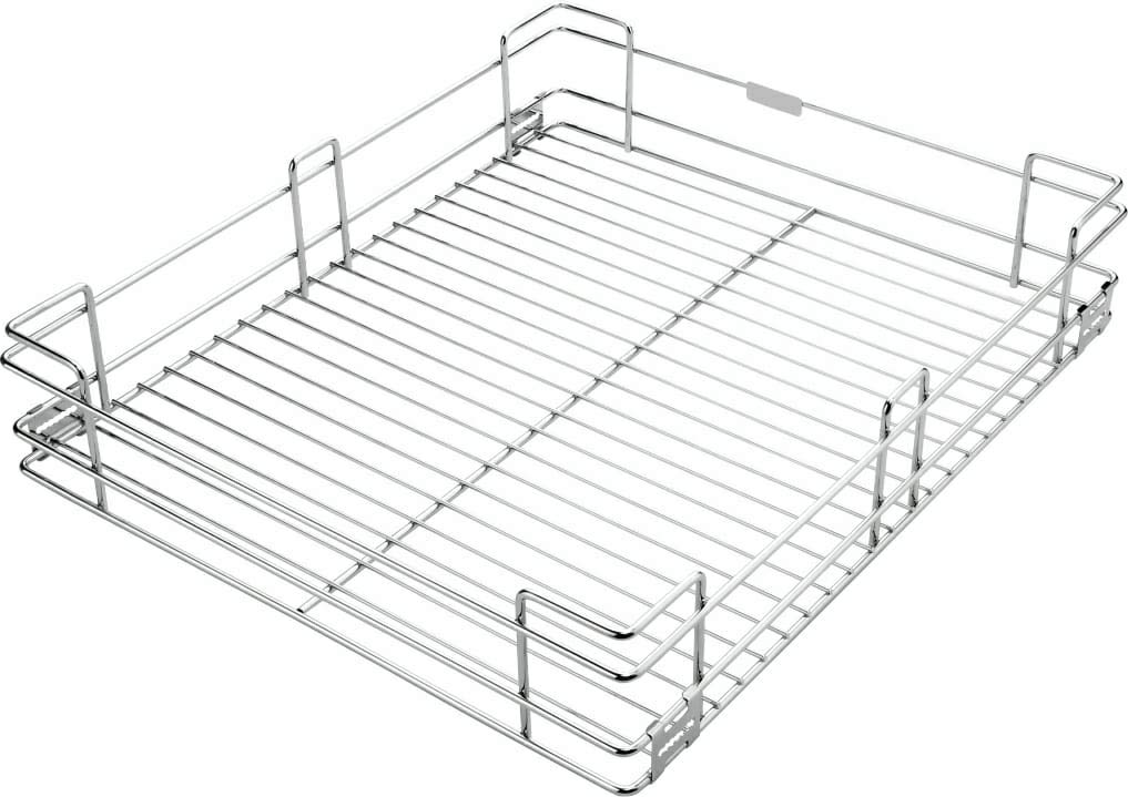 HOLO Stainless Steel Plain Kitchen Basket - Size: W15 x D20 x H8 ...