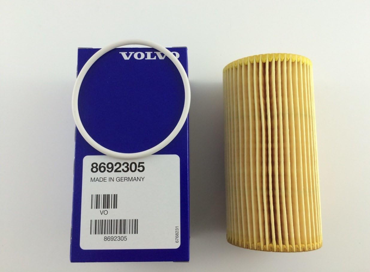 Amazon.com: Genuine Volvo 30750013, Engine Oil Filter (Includes Drain ...