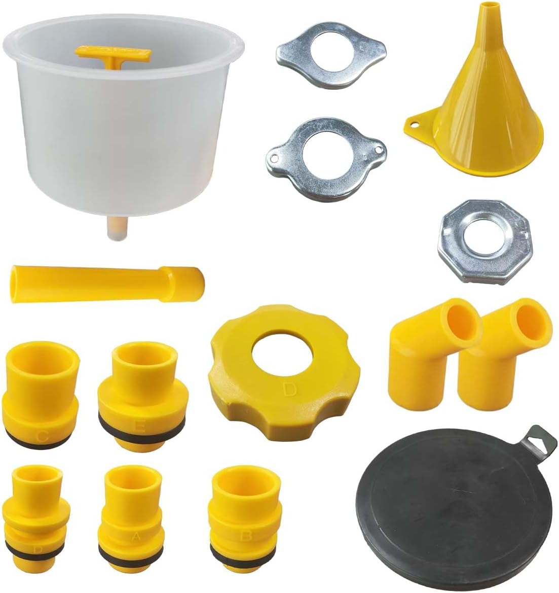 Amazon.com: Spill Proof Coolant Funnel Kit, No Spill Radiator Bleeder ...