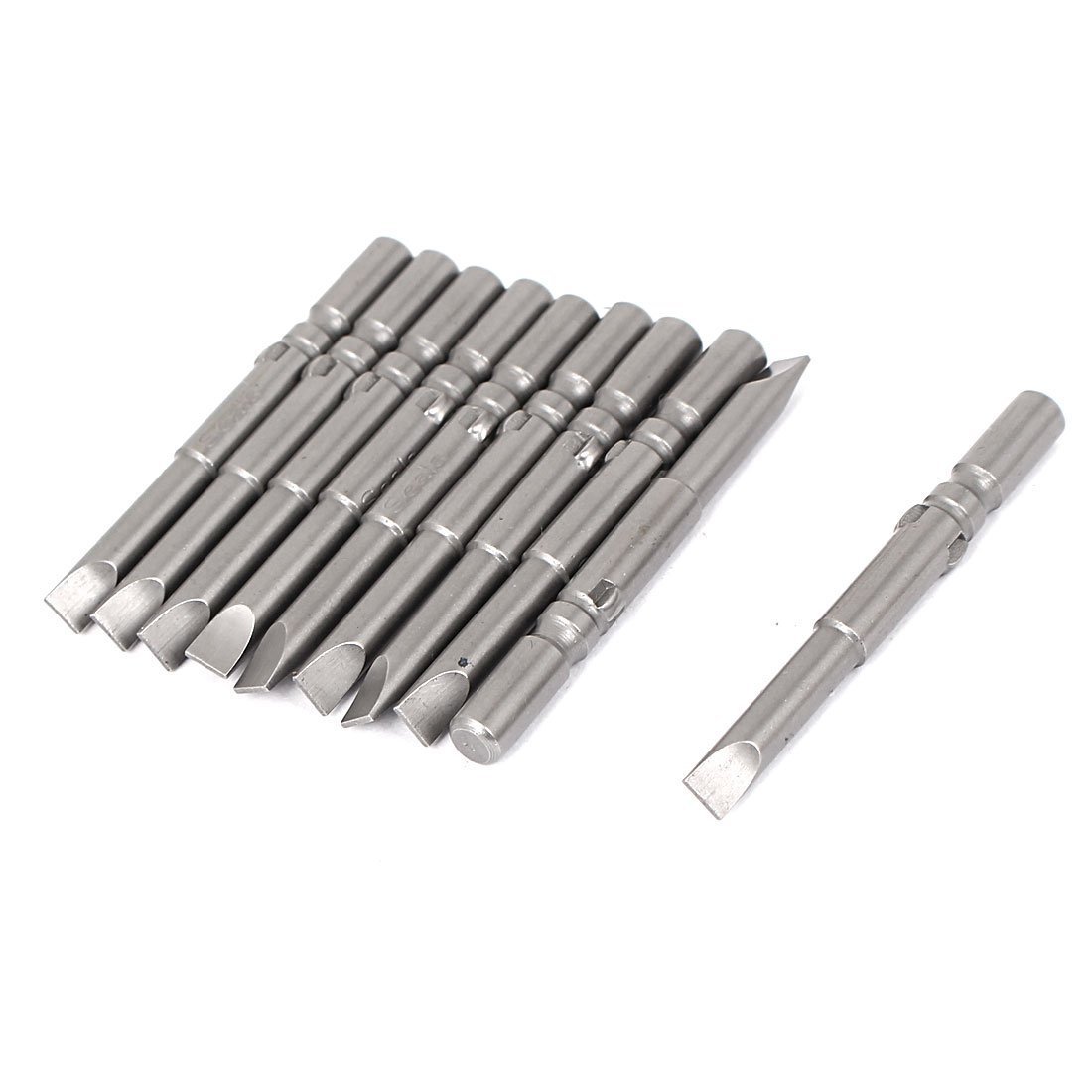PRAV® 5mm Tip Round Shank Electric Magnetic Slotted Screwdriver Bits ...