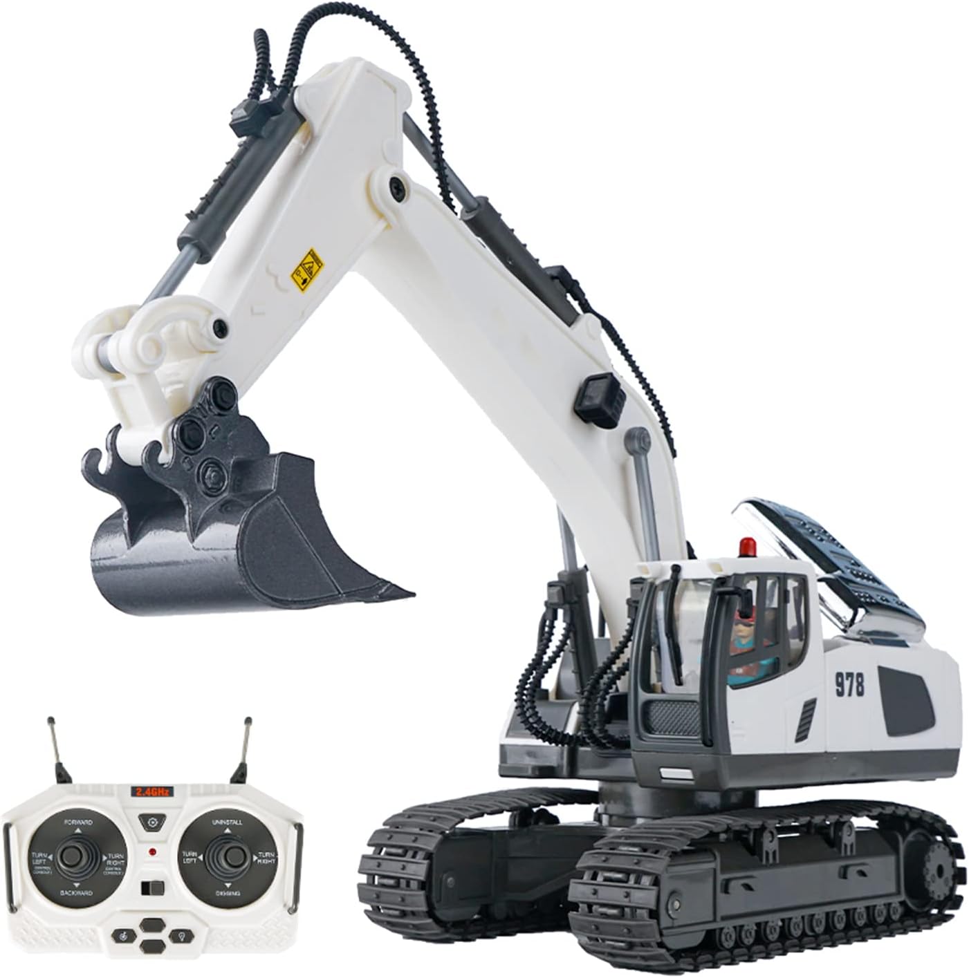 GS GOOLSKY RC Dump Truck 1/24 2.4GHz 9CH RC Construction Truck ...