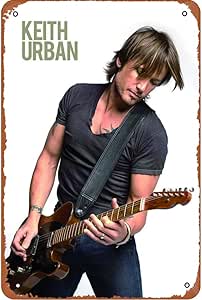 Amazon.com: Keith Urban Poster Celebrities & Musicians Poster Tin metal ...