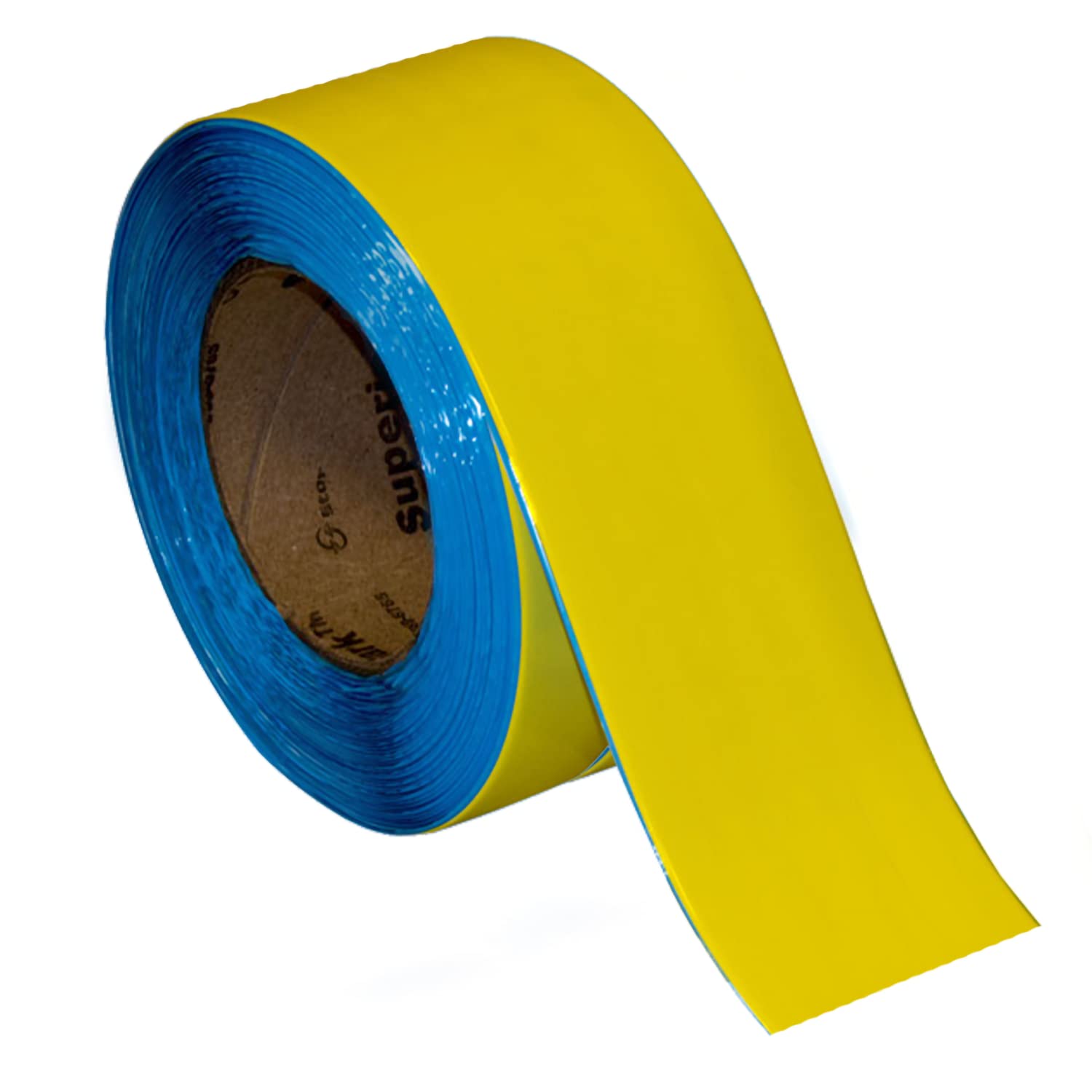 SmartSign Yellow 4 inch x 25 feet Floor Marking Tape, 32 mil Vinyl ...