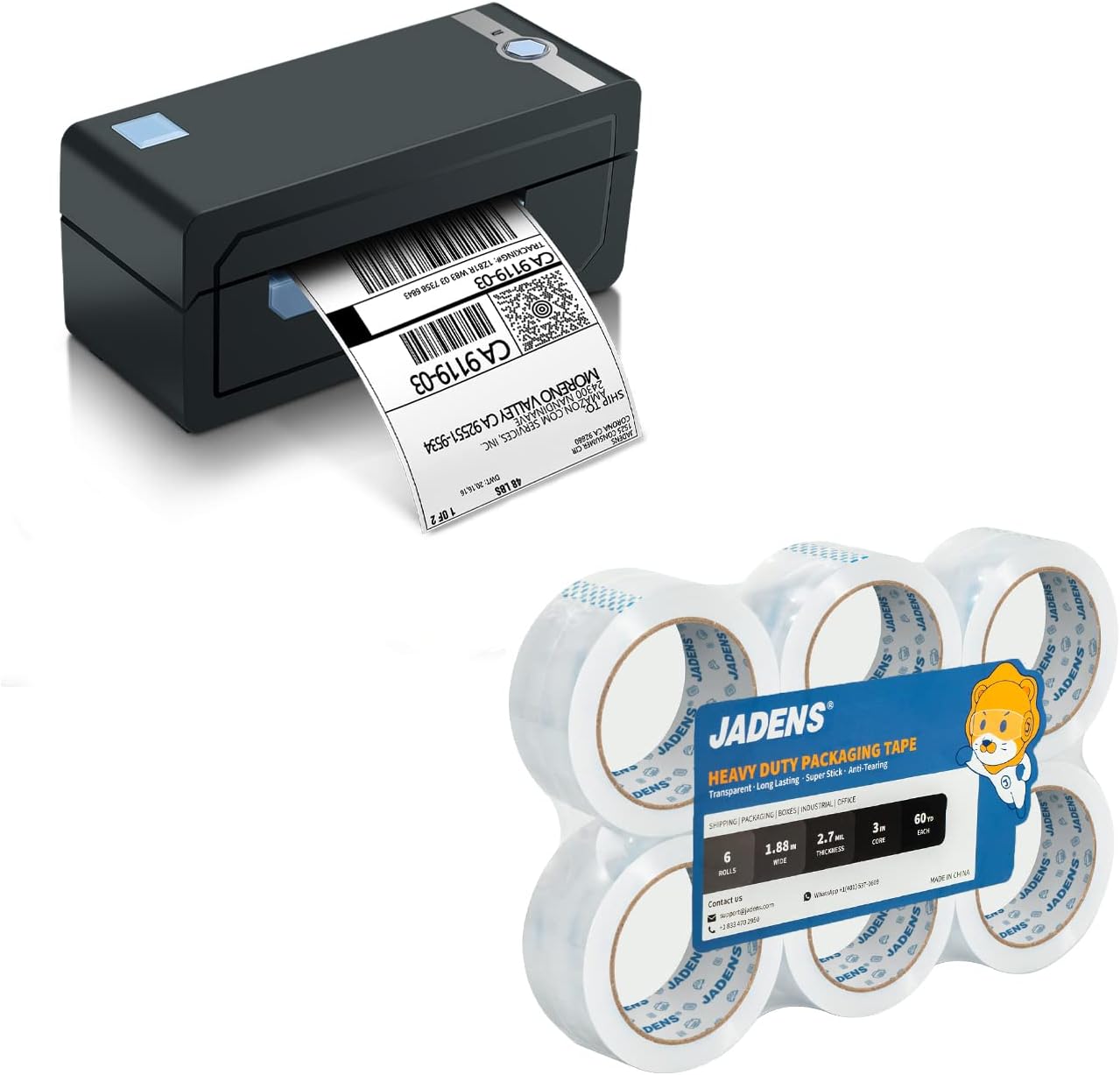 JADENS Bluetooth Label Printer & Packing Tape Nepal | Ubuy