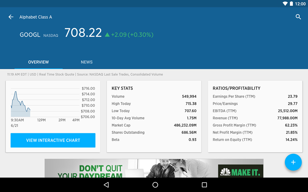 CNBC - App on Amazon Appstore