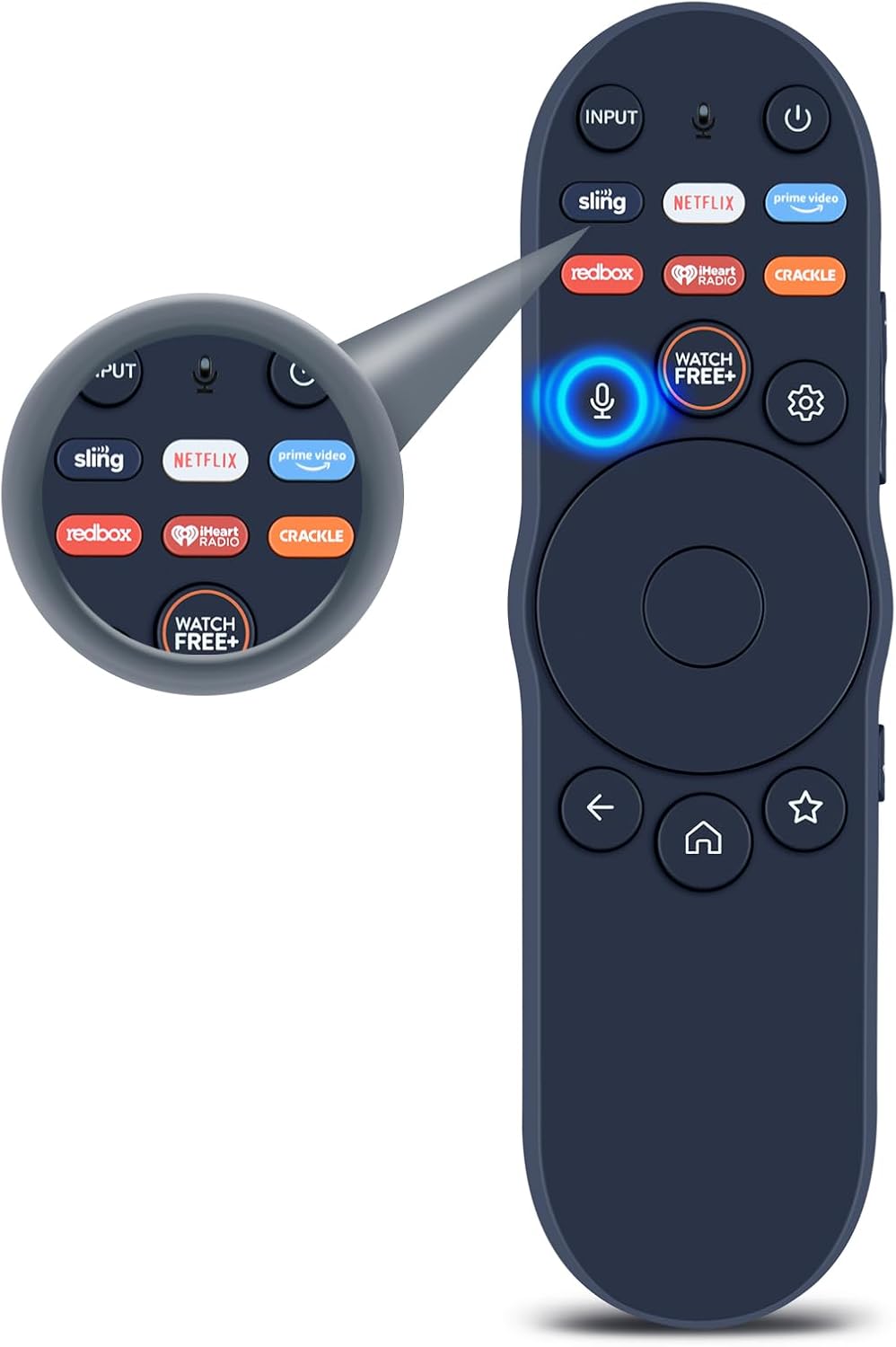 Amazon.com: XRT270 Voice Remote for VIZIO Smart TV Remote, Replacement ...