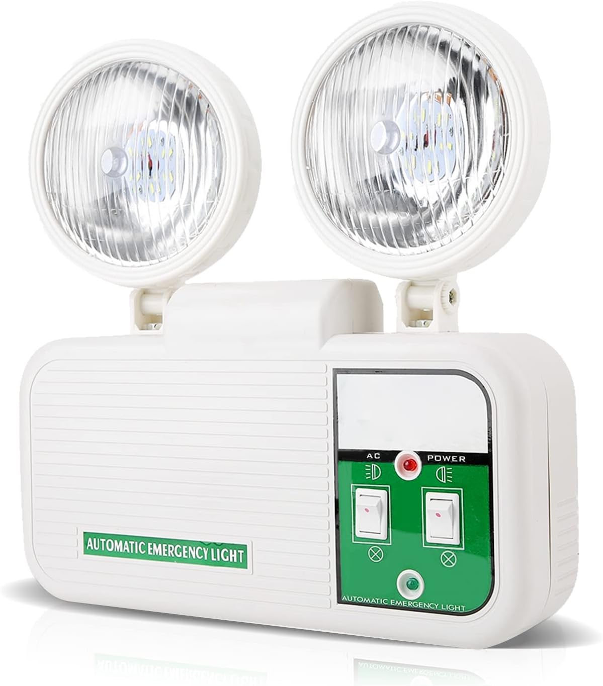 ENOVALITE LED Fluchtwegleuchte Notleuchte Twin-Spot mit Akku und Test ...