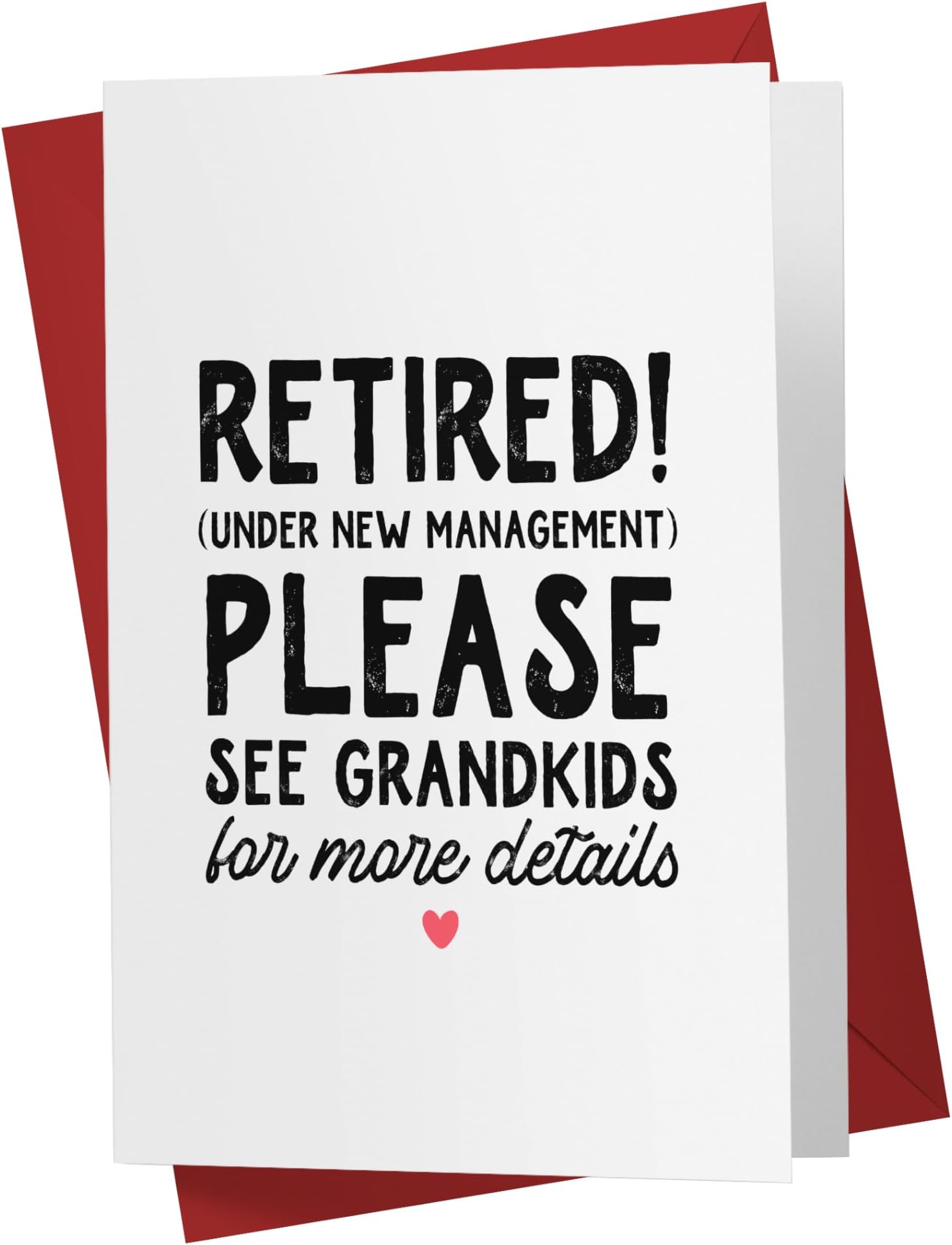 Amazon.com : Prime Greetings Retirement Card, Made in America, Eco ...