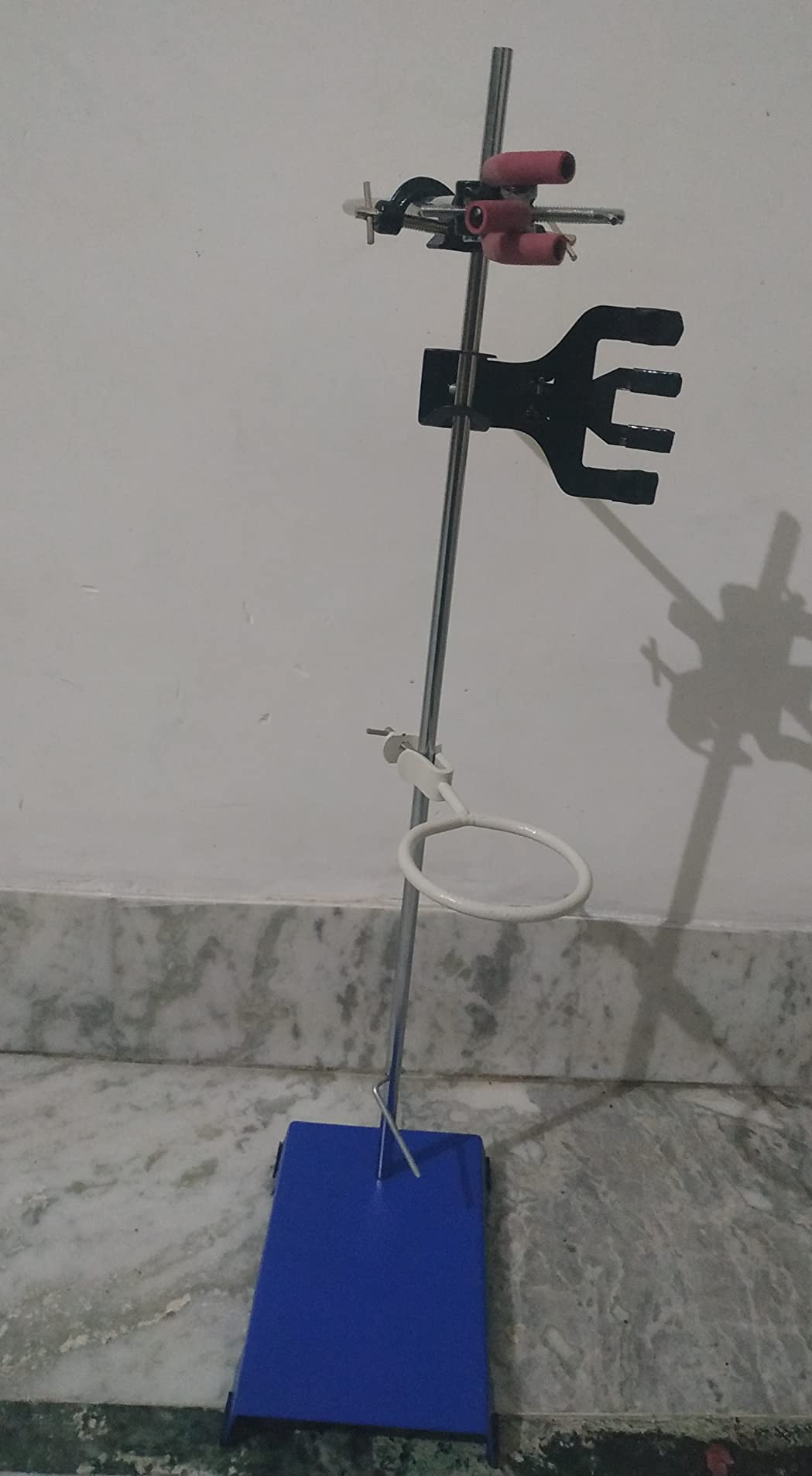 Labworld Retort Stand for Laboratory 24" Steel Rod,Iron Heavy Base ...