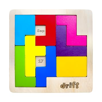 Cubelelo Drift Daily Calendar Puzzle | A-Puzzle-A-Day | Wooden ...