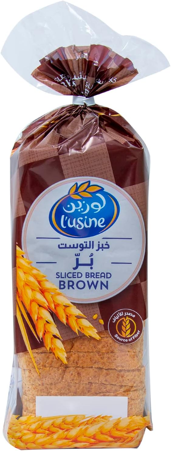 L'USINE Sliced Brown Bread 1pkt - 600 Grams : Amazon.ae: Grocery