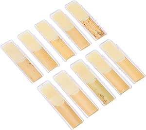 Amazon.com: Alto Saxophone Reeds, 10 Pcs 2.5 E Flat Saxophone Reeds ...