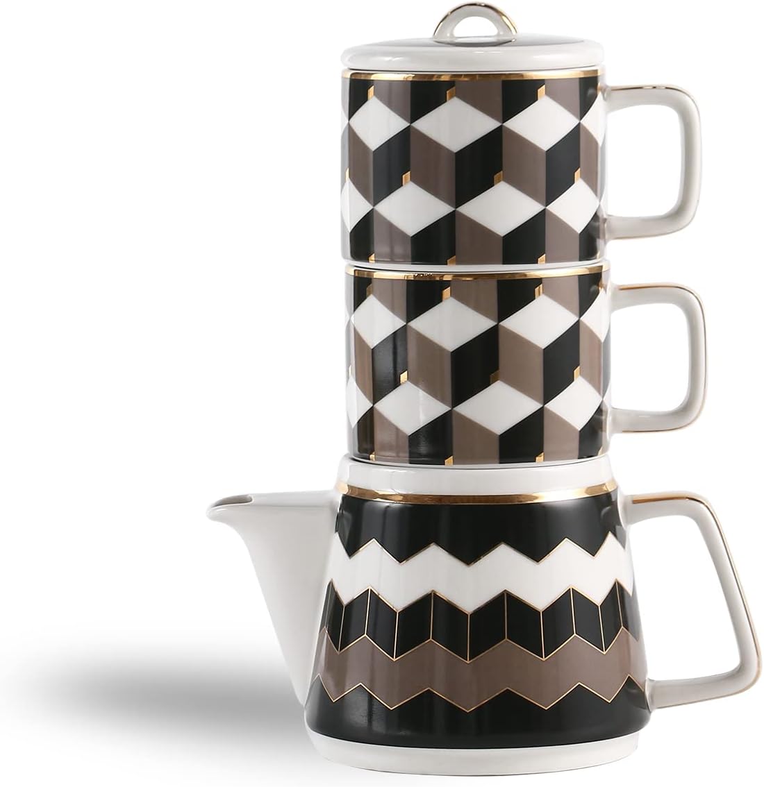 Amazon.com | WONDER NEST Ceramic Tea Set – Tea for Two Thanksgiving ...