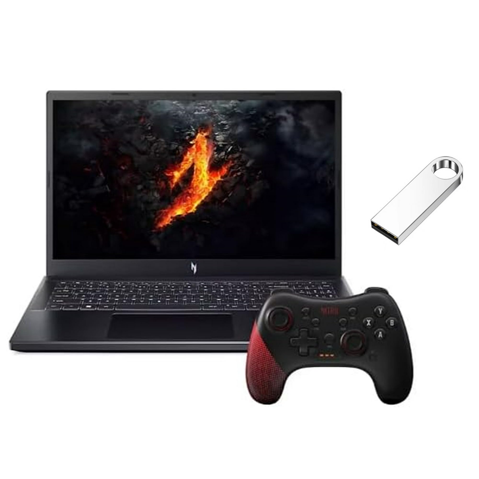 Amazon.com: acer Nitro 15.6" FHD 144Hz Gaming Laptop with Controller ...